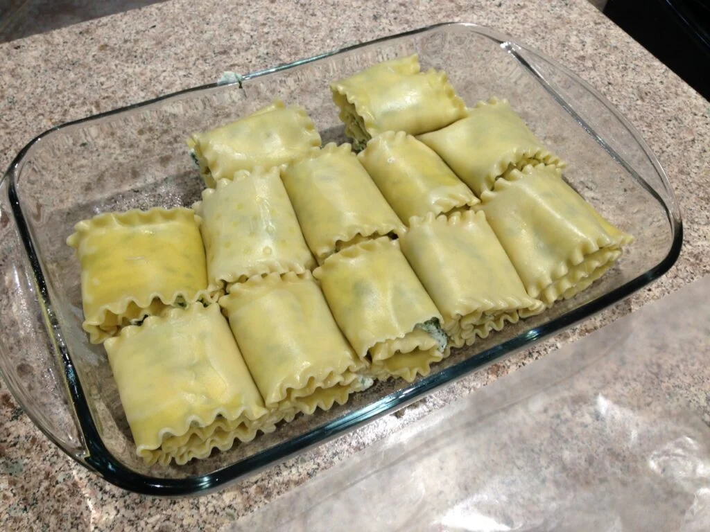 Easy Lasagna Roll Up's